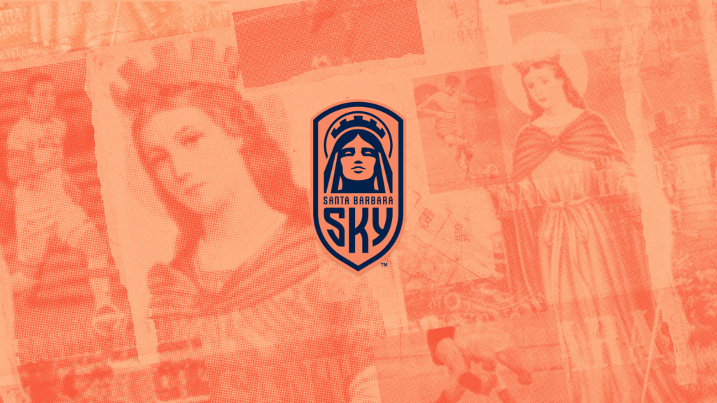 Santa Barbara Sky - Football Brand Designer
